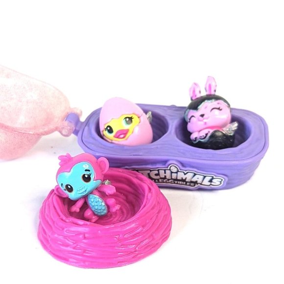 Spin Master | Toys | Hatchimals Colleggtibles Lot Of 3 Bird Goth Bunny ...